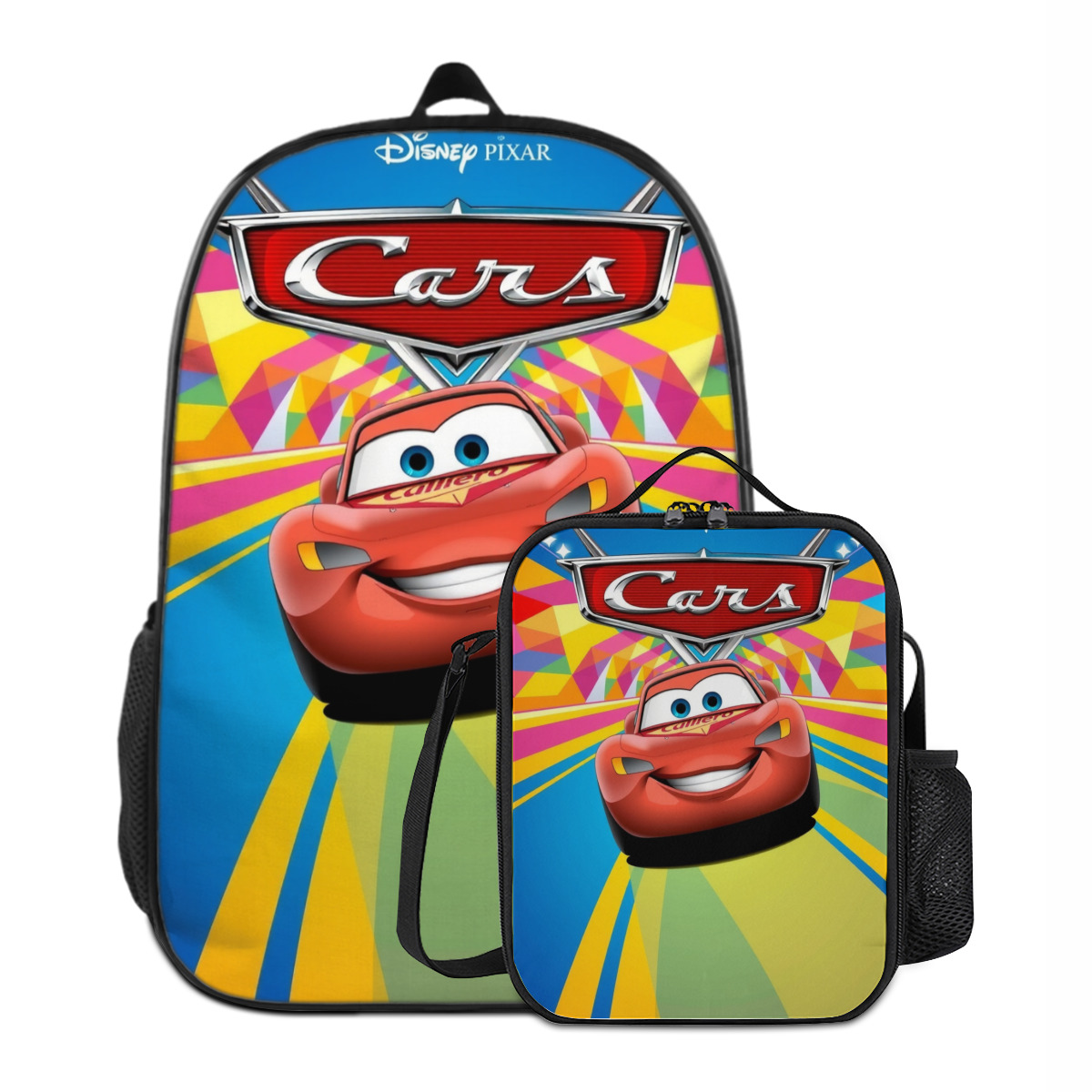 Kawaii Backpack Lunch Box Set School Bag Set cartoon backpack hand ...