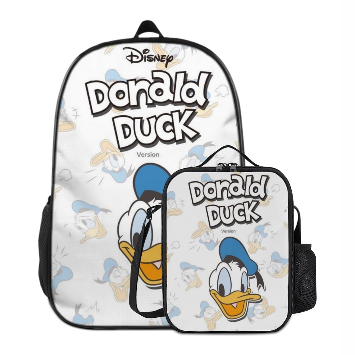 Kawaii Backpack Lunch Box Set School Bag Set cartoon backpack hand ...