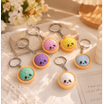 Kawaii Baozi Dumpling Keychain With Cute Expressions Aesthetic Bag ...