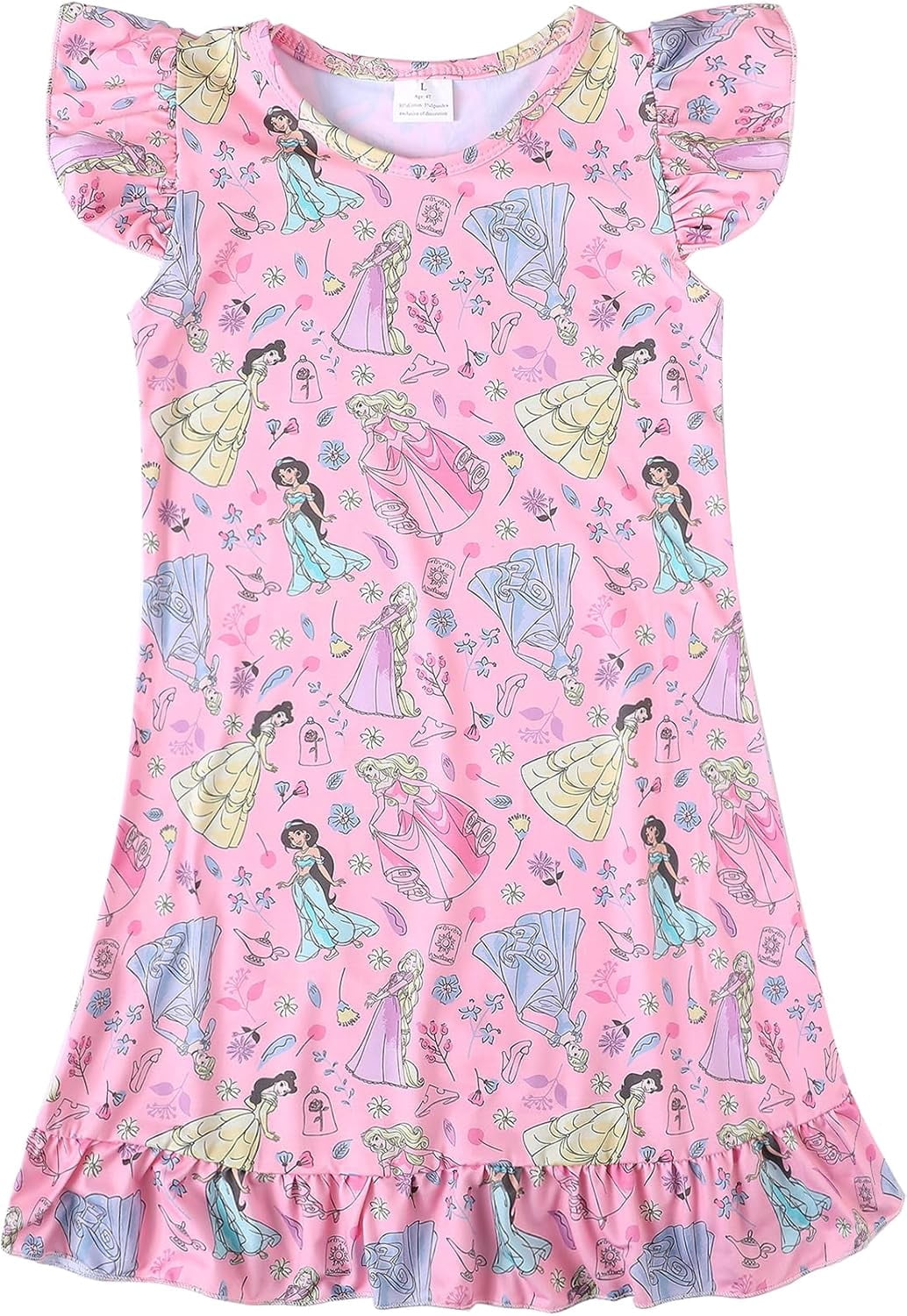 Kawaii Cartoon Dress Pink Cute Funny 3D Print Princess Dress Women ...