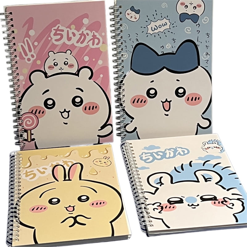 Kawaii Chiikawa A5 Coil Notebook Exercise Book Notepad Diary Stationery ...