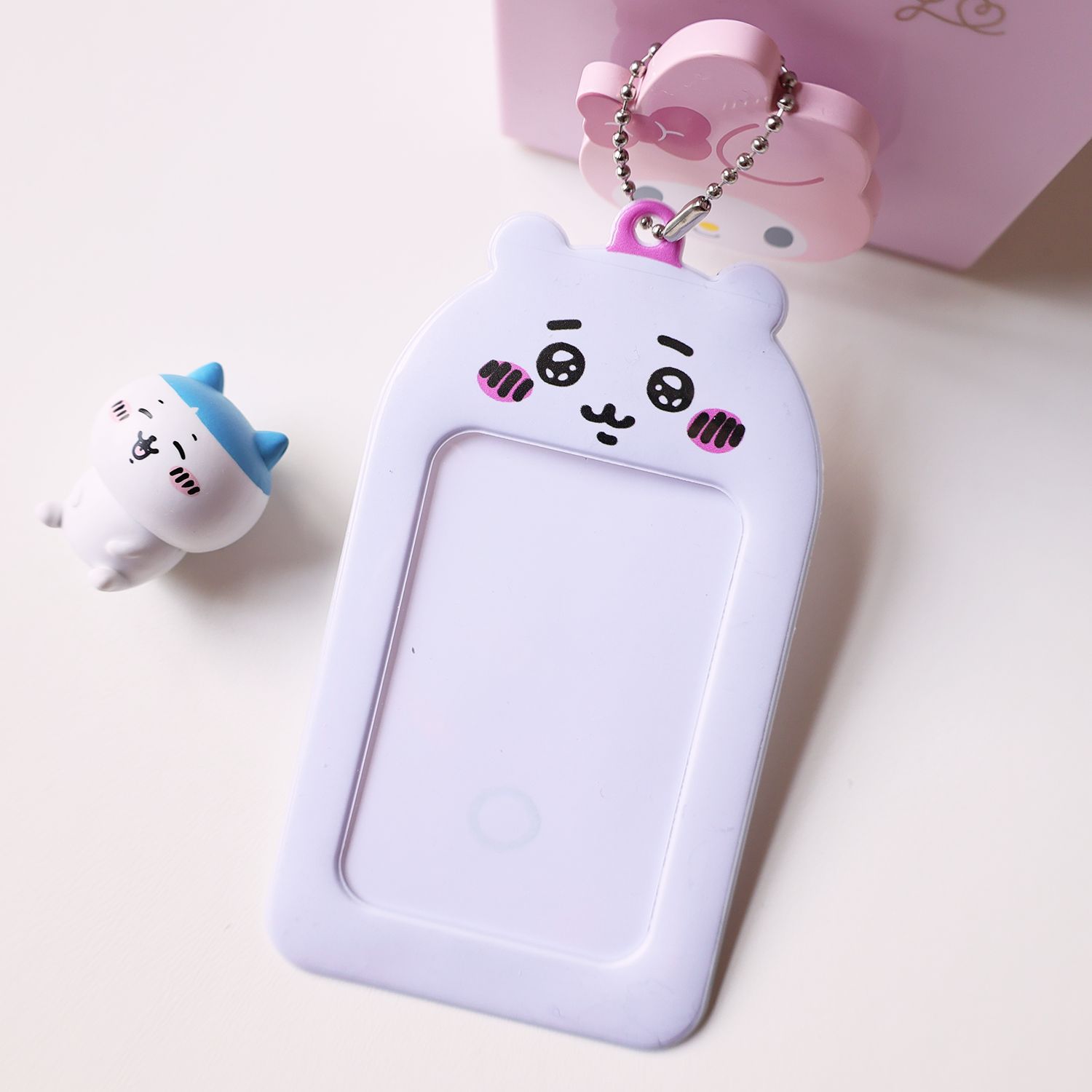 Kawaii Chiikawa Anime PVC Card Case Student Cartoon Bus Card ID Card ...