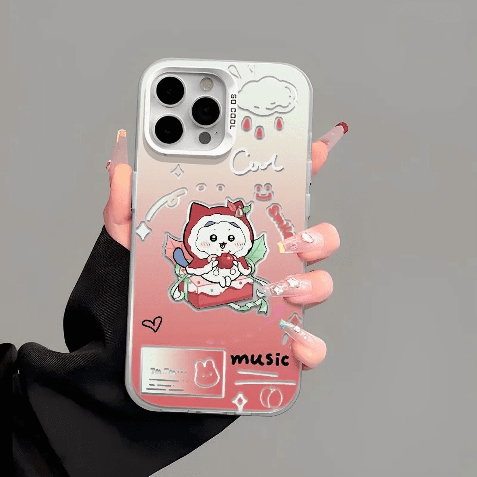 Kawaii Chiikawa Cartoon Phone Case For iPhone 17 Air 16 15 14 13 12 11 ...