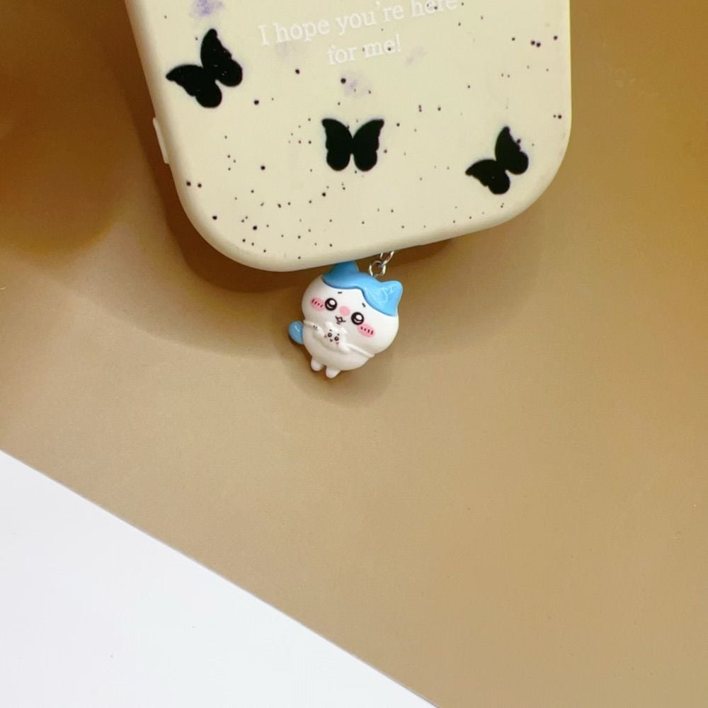 Kawaii Chiikawa Hachiware USAGI Dust Plug Anime Cartoon Mobile Phone ...
