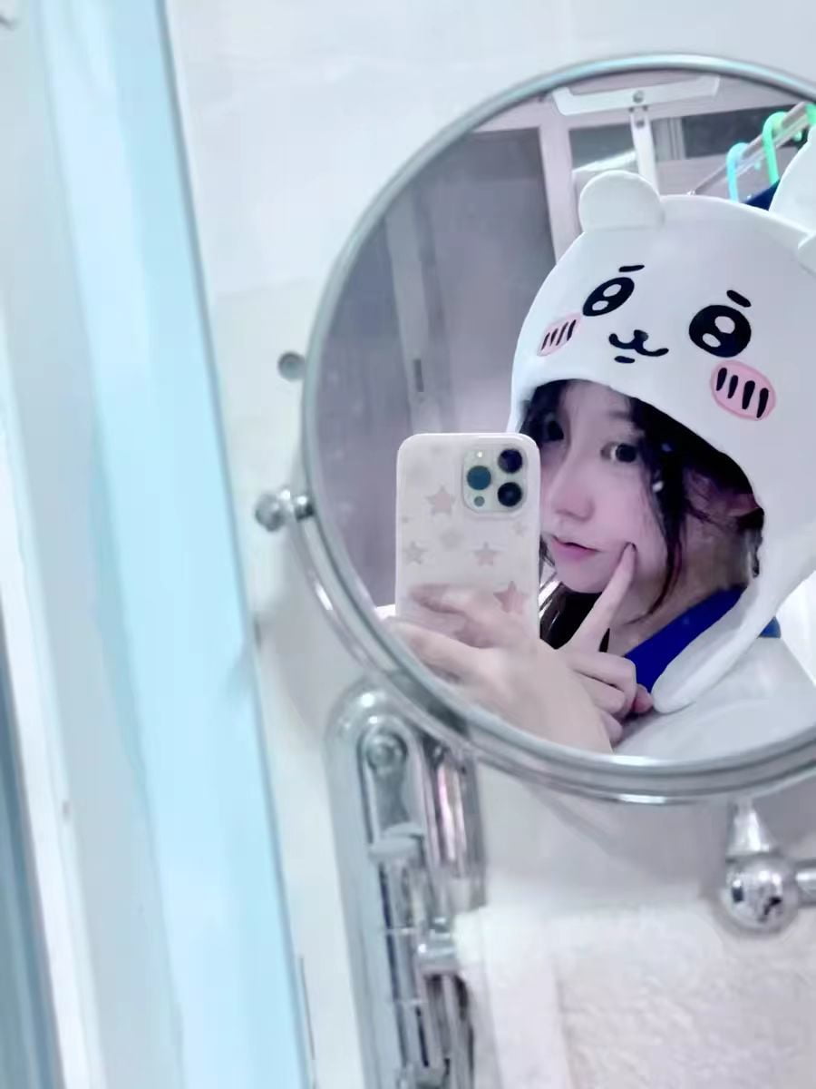 Kawaii Chiikawa Hachiware Usage Hat 3D Ears Cartoon Anime Accessories ...