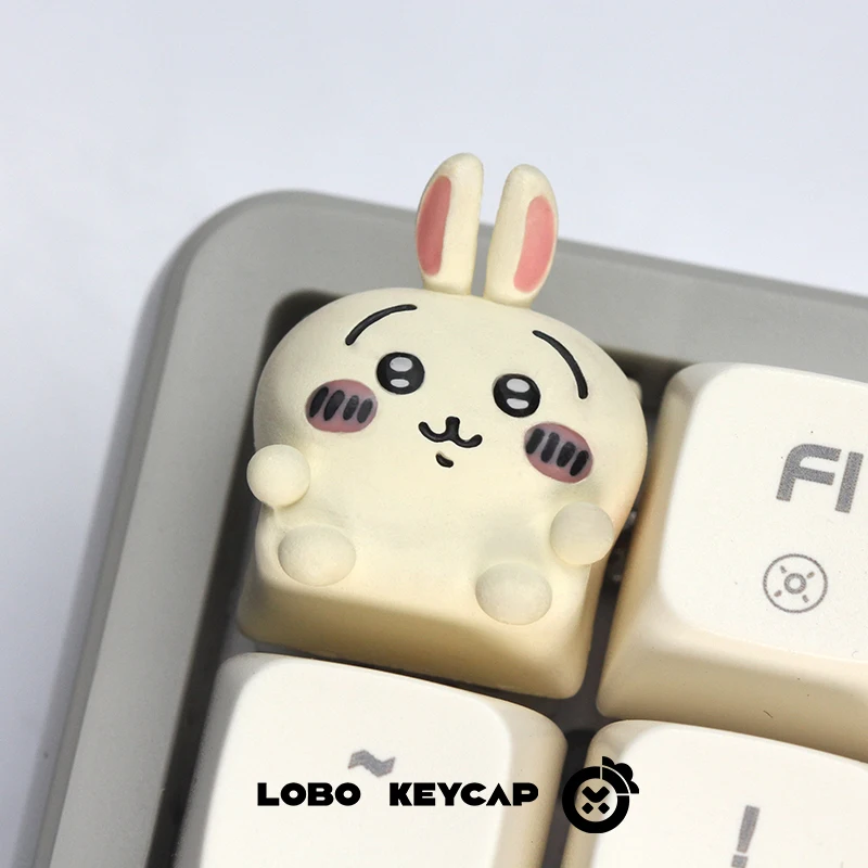 Kawaii Chiikawa Keycaps Hachiware Usagi Girl Cute Anime Peripheral ...