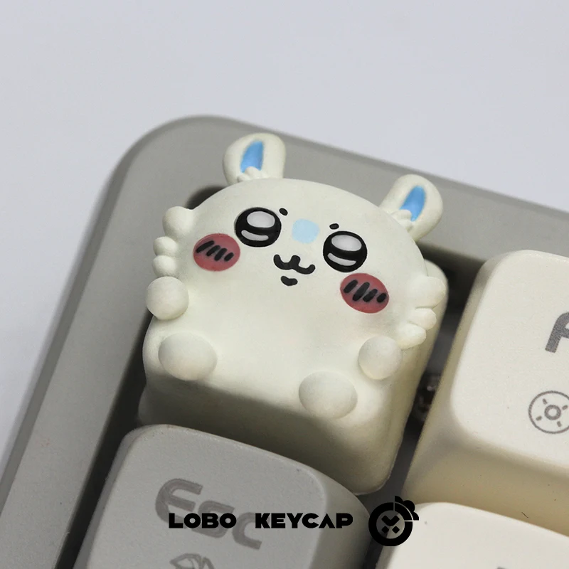 Kawaii Chiikawa Keycaps Hachiware Usagi Girl Cute Anime Peripheral ...