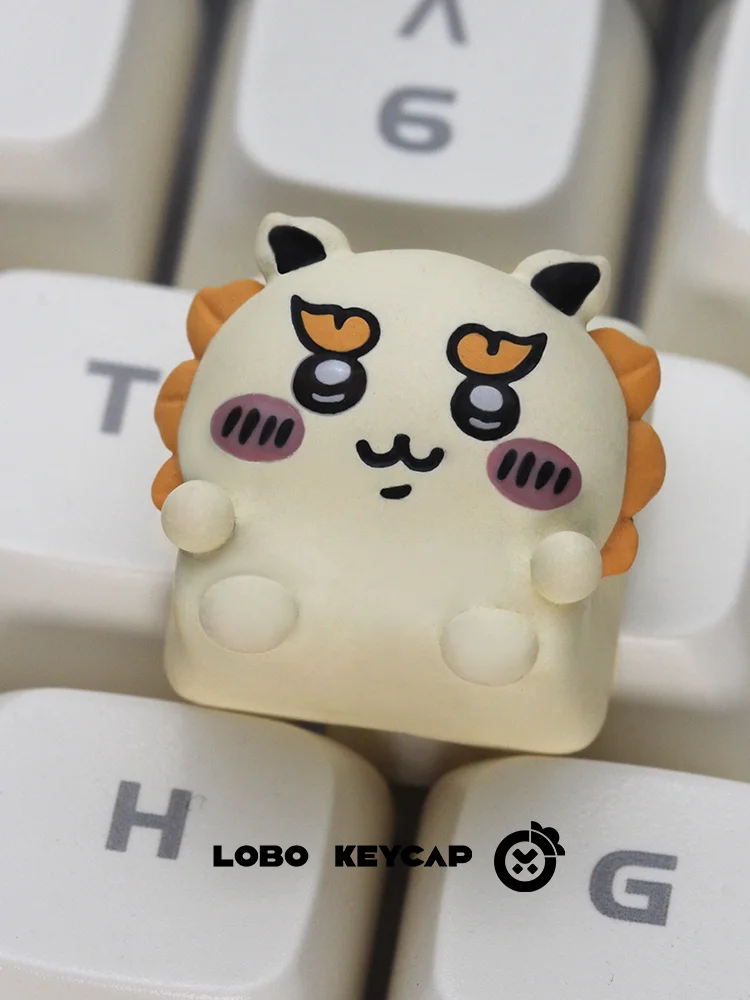Kawaii Chiikawa Keycaps Hachiware Usagi Girl Cute Anime Peripheral ...