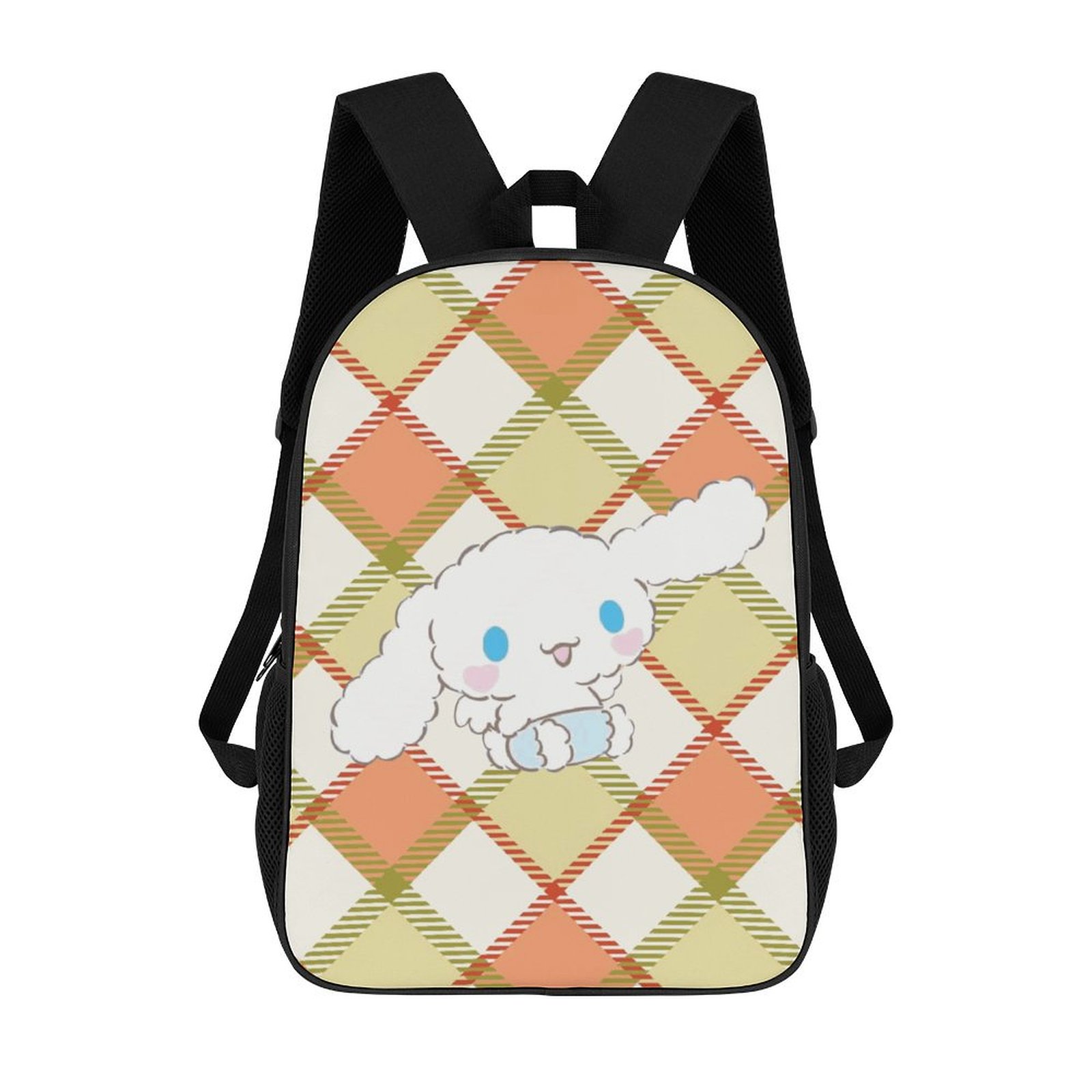 Kawaii Cinnamoroll Backpack Cute Anime Bag Cartoon Backpack Black Bags ...
