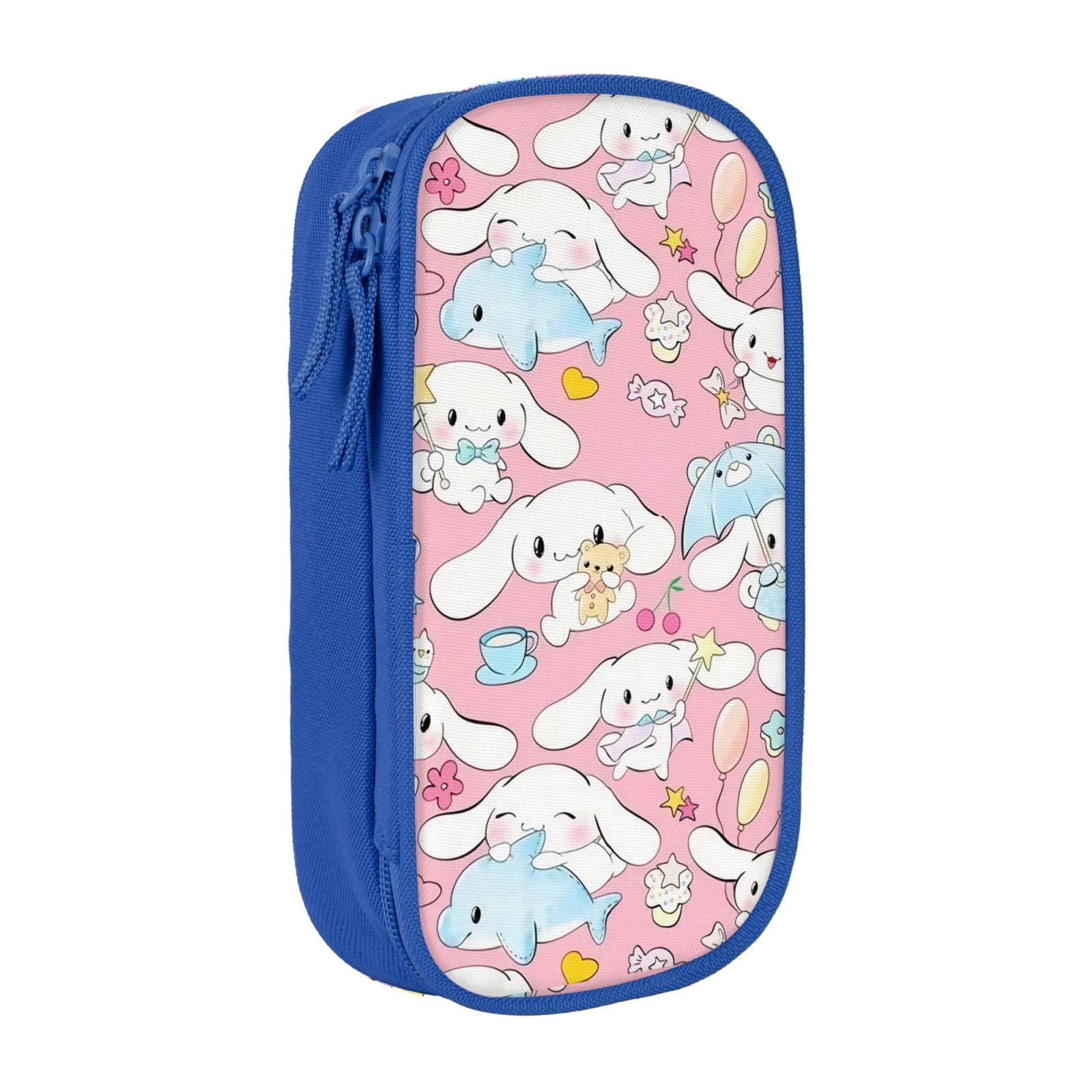 Kawaii Cinnamoroll Dolphin Pencil Case,Pencil Pouch,Extra Big Pencil ...