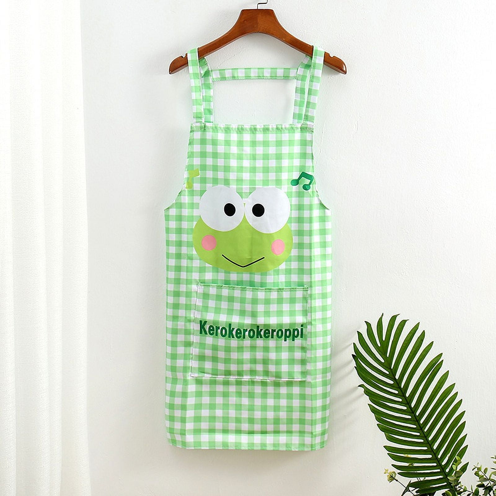 Kawaii Cinnamoroll Kuromi My Melody Home Cleaning Large Apron Anime ...