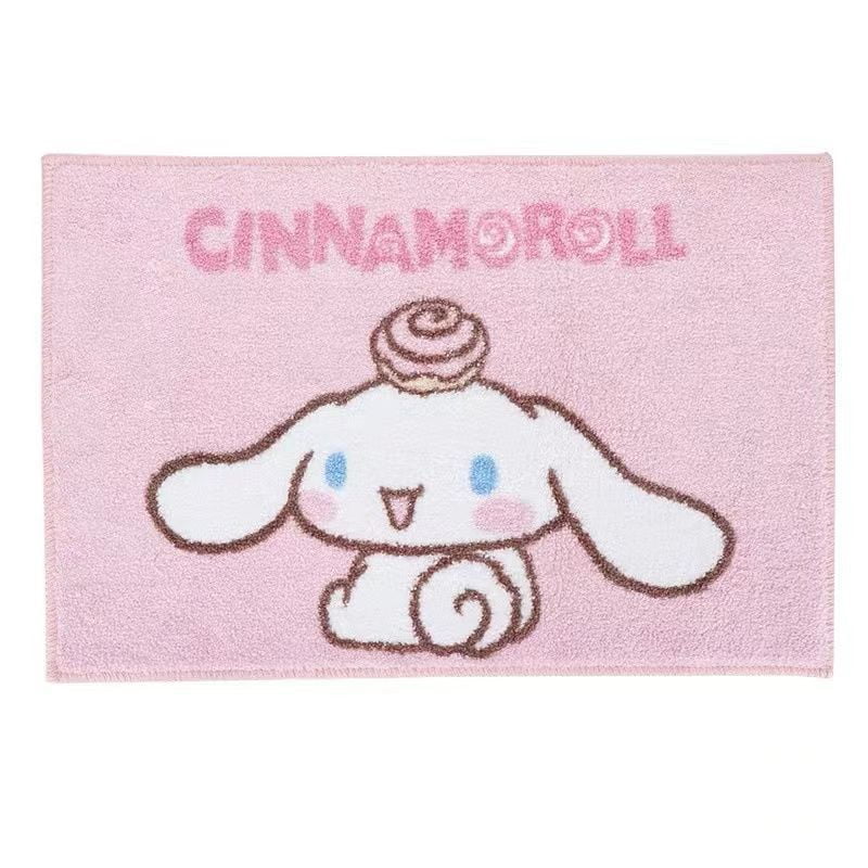 Kawaii Cinnamoroll Sanrio Cushion Pillow Anime Carpet Bathroom Non-slip ...