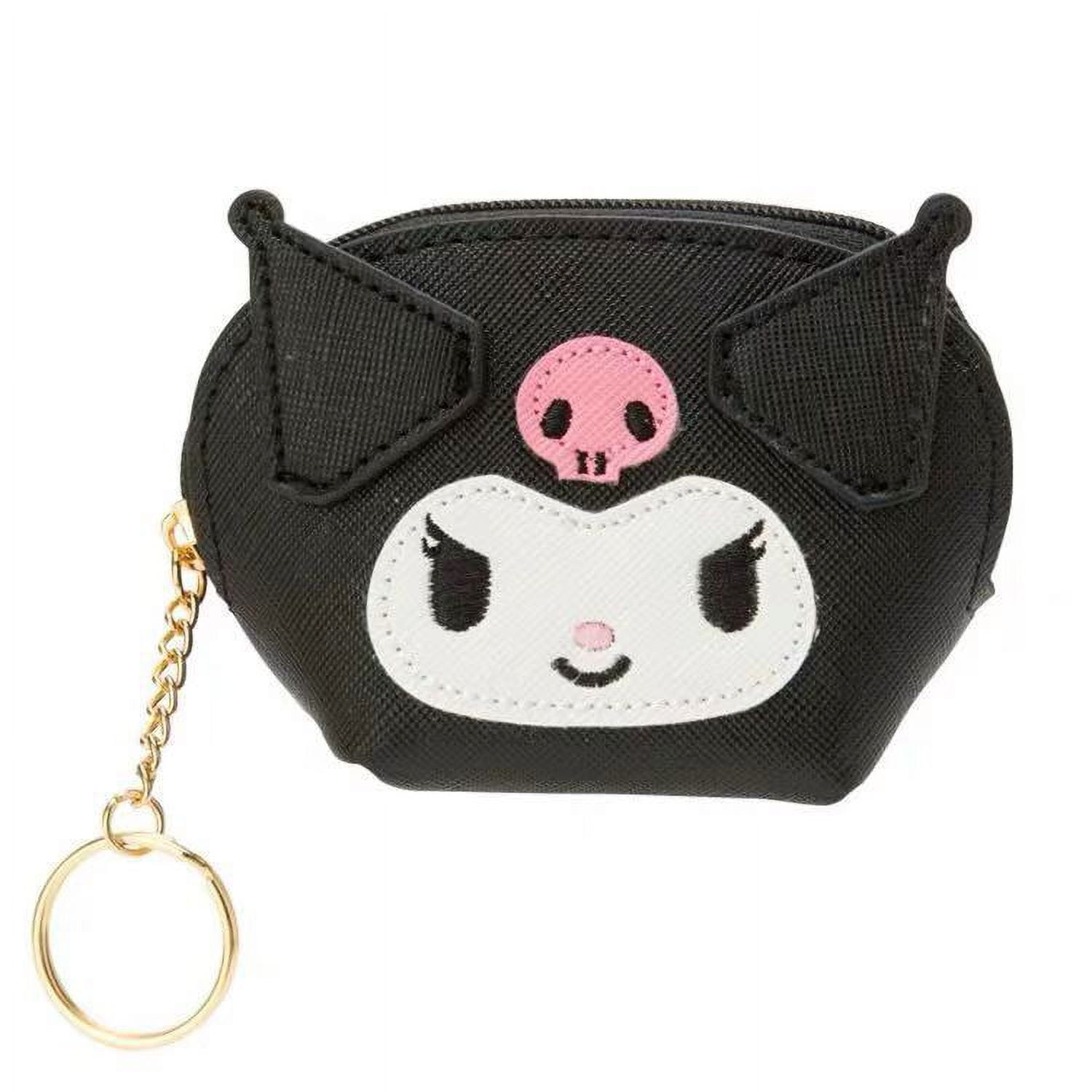 Kawaii Coin Purse Keychain,Cute Kuromi Wallets for Teen Girls，Cartoon ...