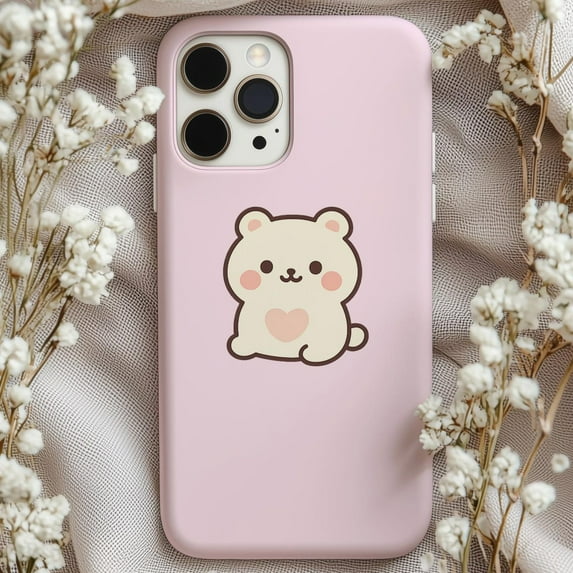 Kawaii Collection Juminocore Art Phone Case with iPhone 17 to 11 Pro ...