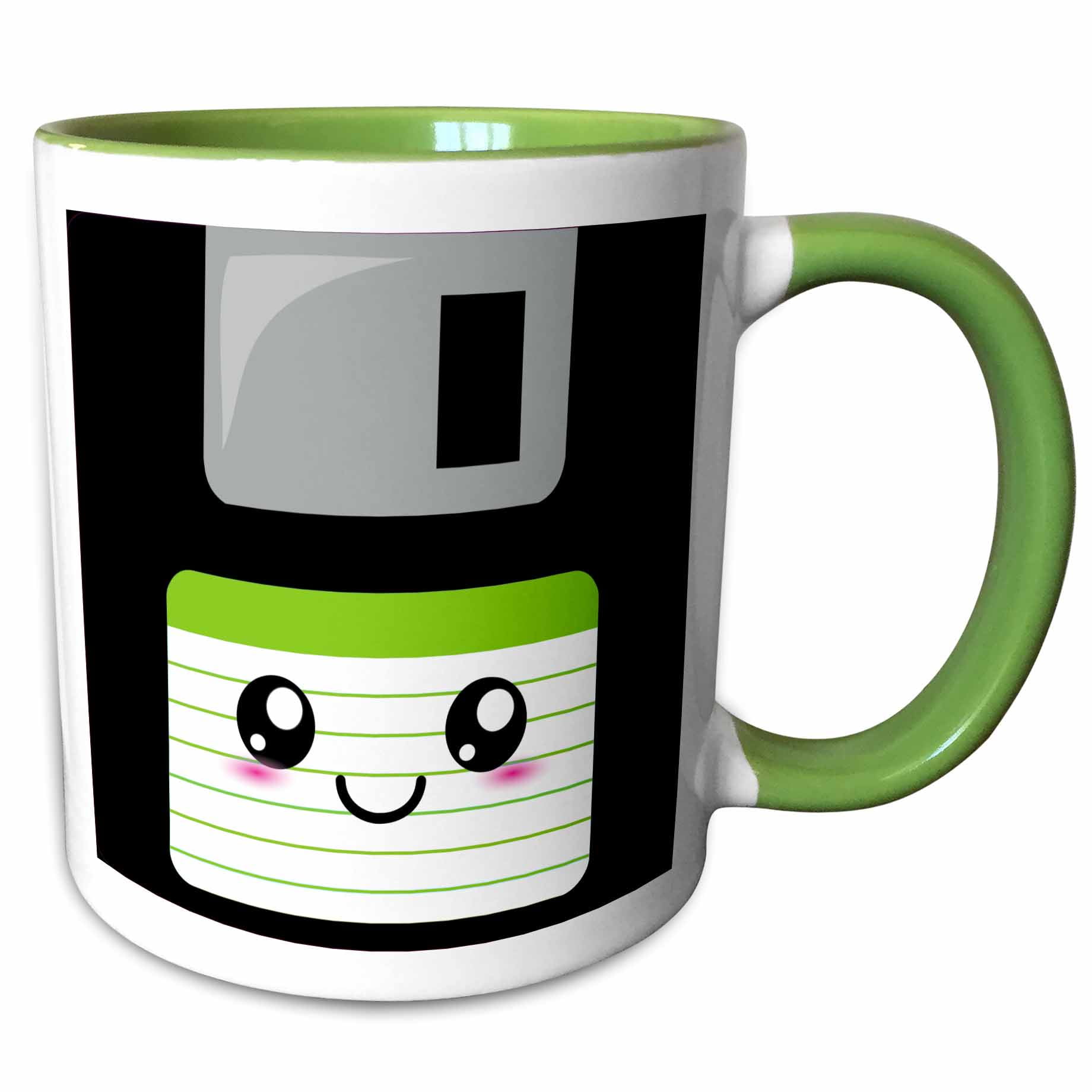 Kawaii Cute Happy Floppy Disk - Retro 90s computer storage disk - Fun ...