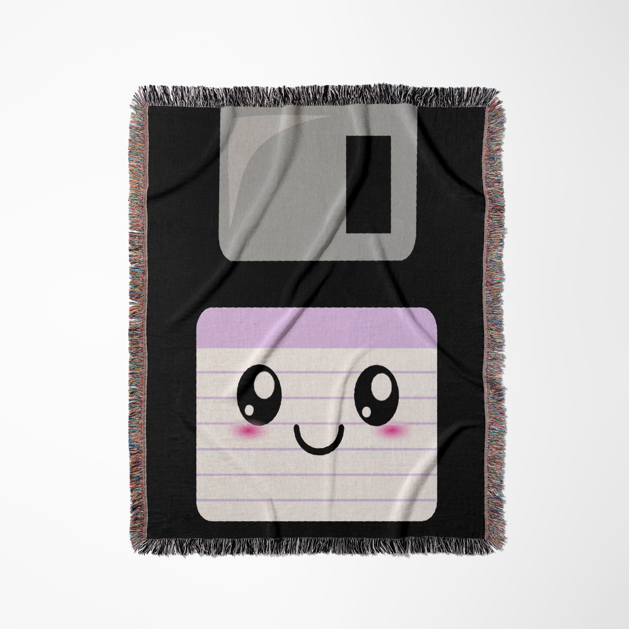 Kawaii Cute Happy Floppy Disk - Retro Computers - Japanese Anime ...