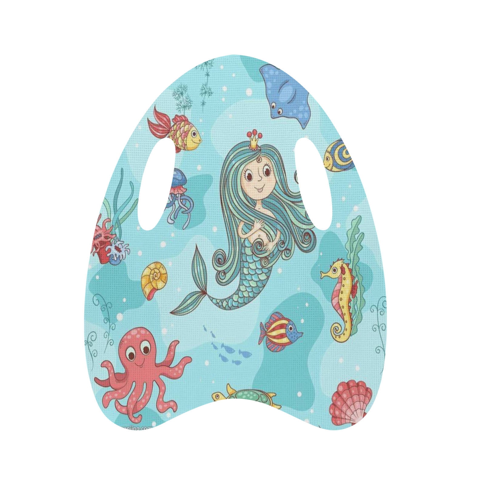 Kawaii Cuttlefish Mermaid (2) – Colorful EVA Foam Swimming Board for ...