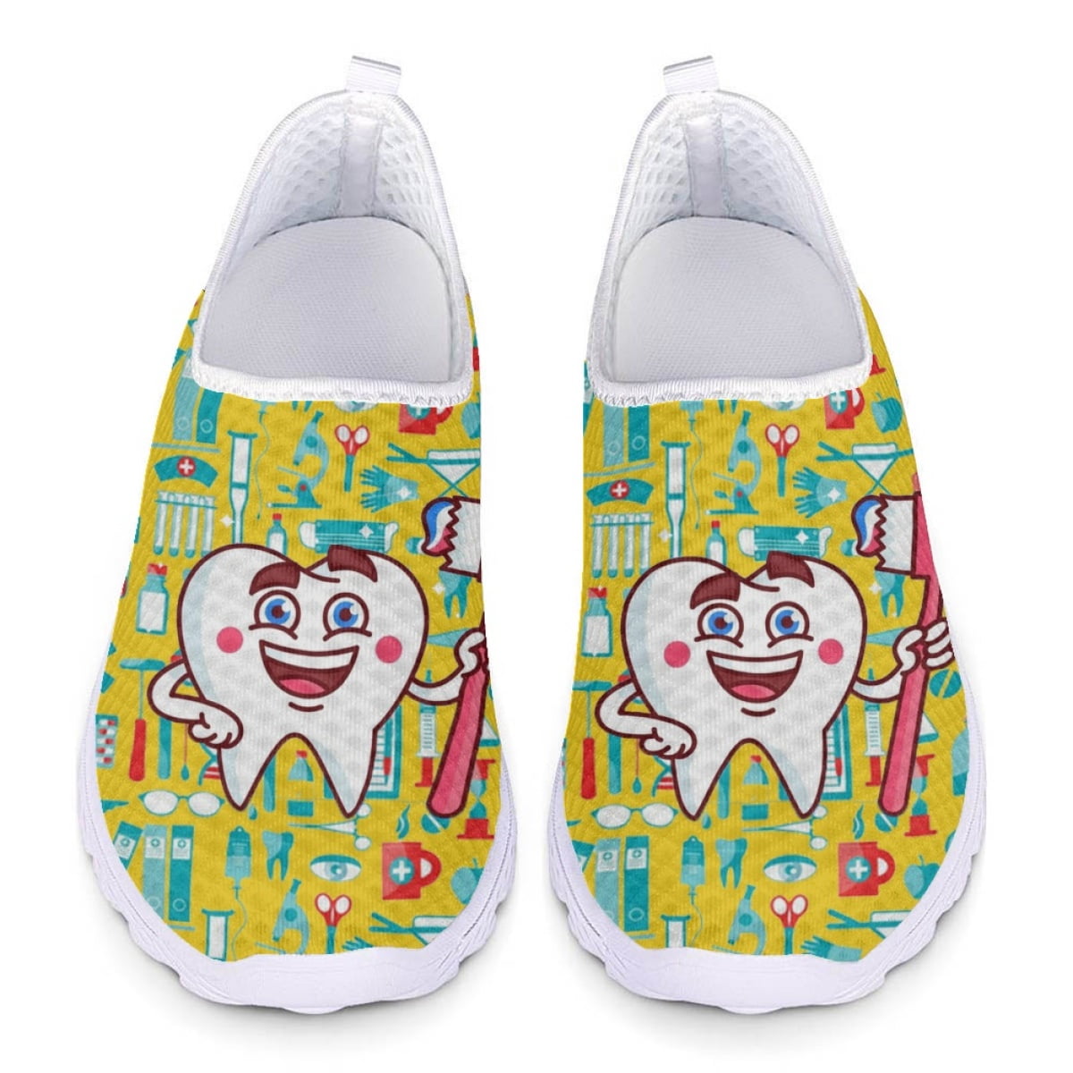 Kawaii Dental Teeth Nursing Shoes Hospital Dentist Work Walking ...