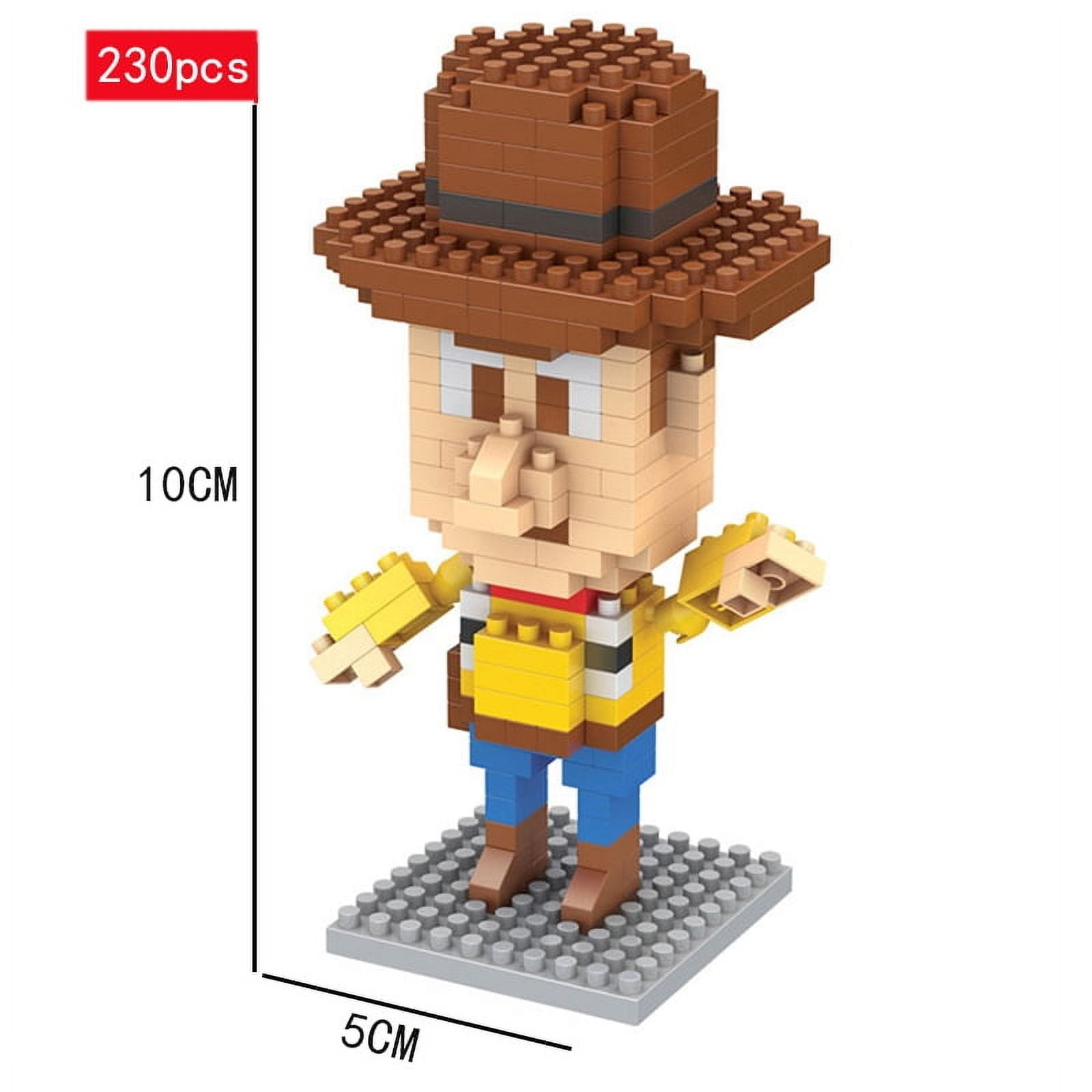 Kawaii Disney Toy Story Building Block Sheriff Woody Buzz Lightyear ...