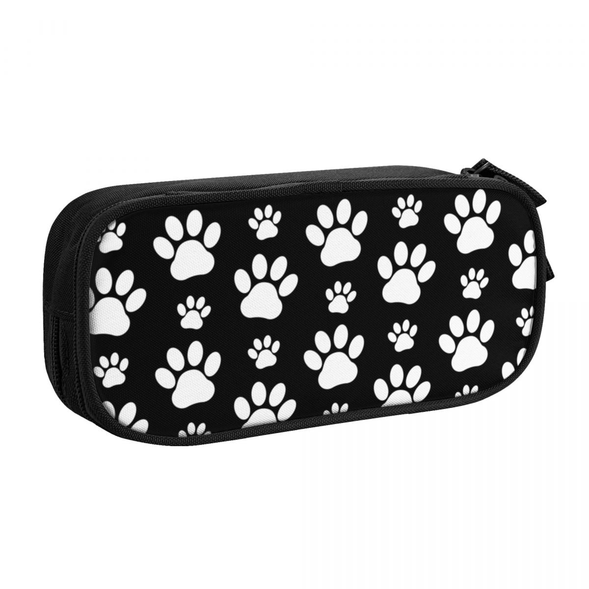 Kawaii Dog Lover Pet Paw Heart Pencil Cases for s Custom Large Storage ...