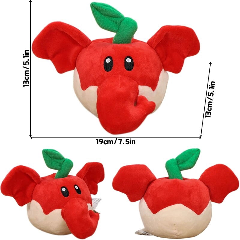 Kawaii Elephant Mario Luigi Princess Peach Daisy Toadette Soft Plush ...