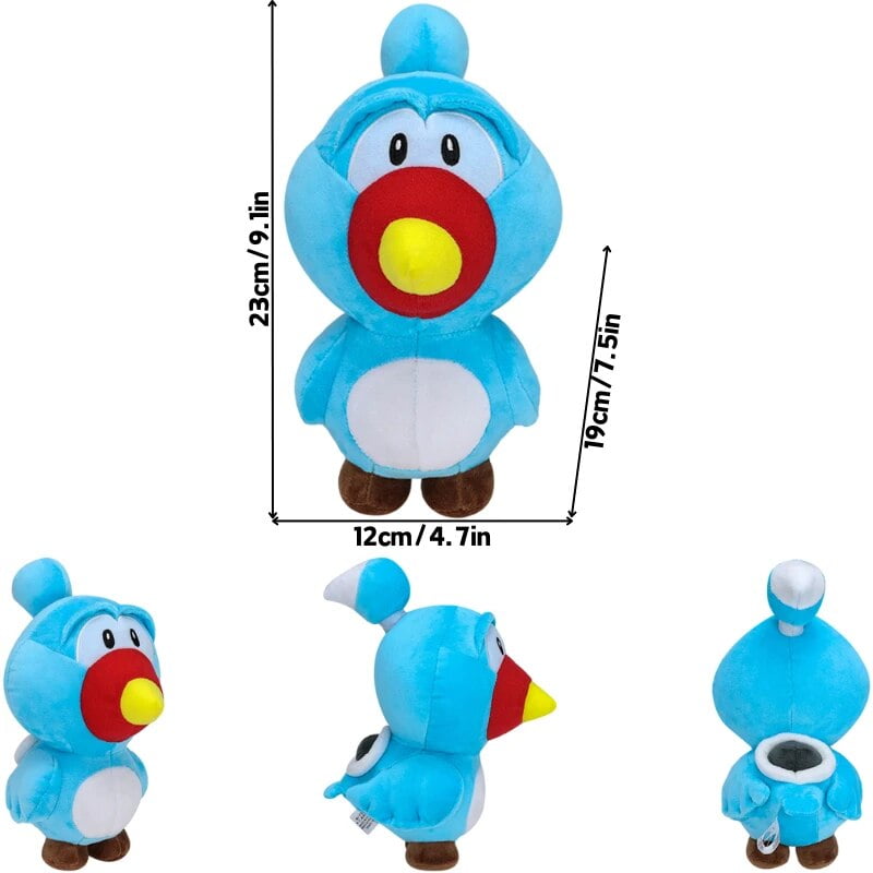 Kawaii Elephant Mario Luigi Princess Peach Daisy Toadette Soft Plush ...