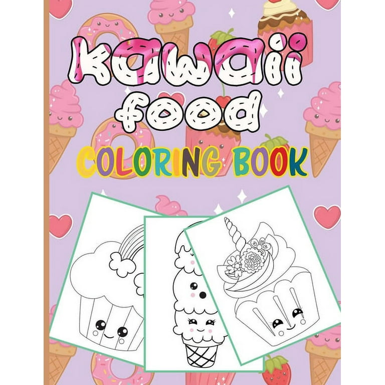 Cute Food Coloring Pages