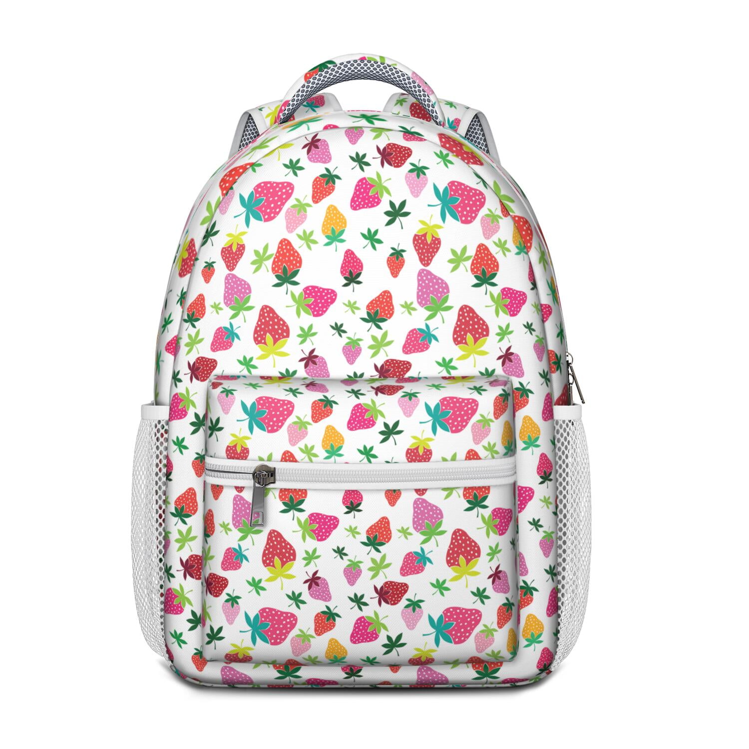 Kawaii Fruity Waterproof Backpack - Ergonomic Design with Padded Back ...