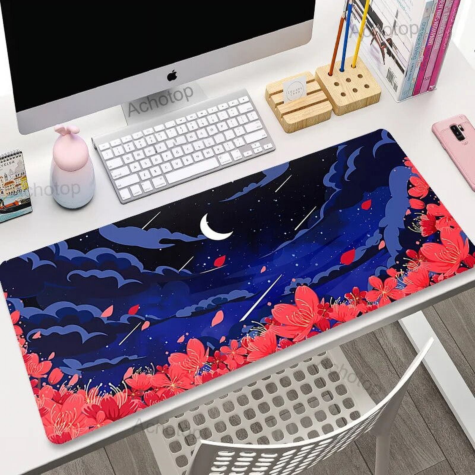 Kawaii Gaming Mouse Pad Large Mousepad Computer Game Keyboard Laptop ...