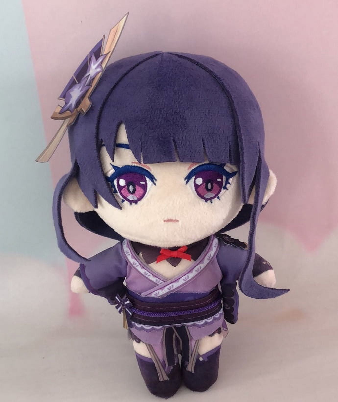 Kawaii Genshin Impact Plush Figure Raiden Shogun Baal Anime Game Soft ...