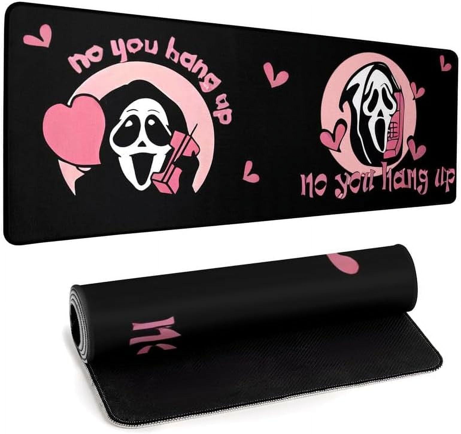 Kawaii Ghost Anime Mouse Pad Extended Gaming Mouse Pad XL Cute Mouse ...