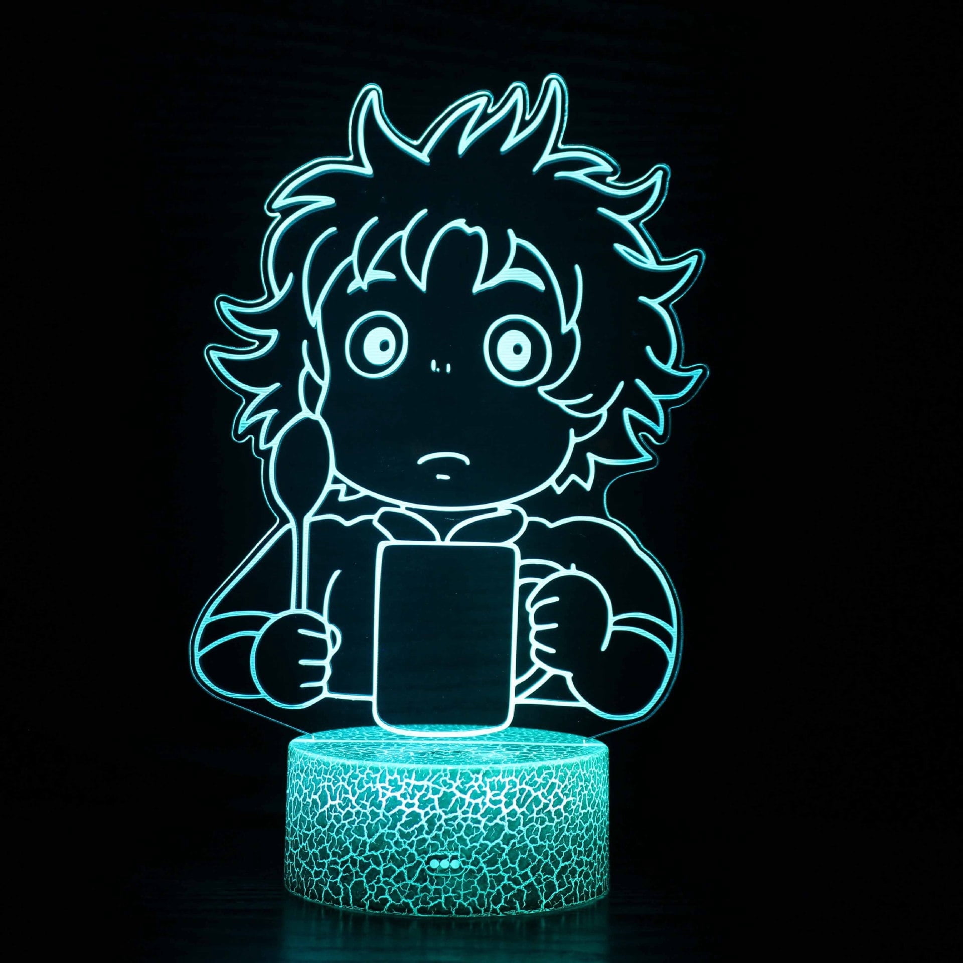 Kawaii Girls LED Night Light, Cute Mei Kusakabe Desk Lamp for Kids ...
