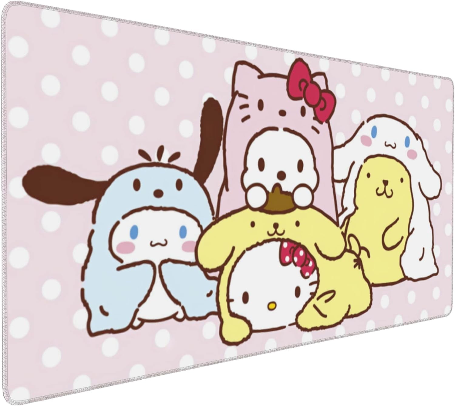 Kawaii Girly Cute Gaming Mouse Pad, Long Extended XXL Desk Mat, Extra ...