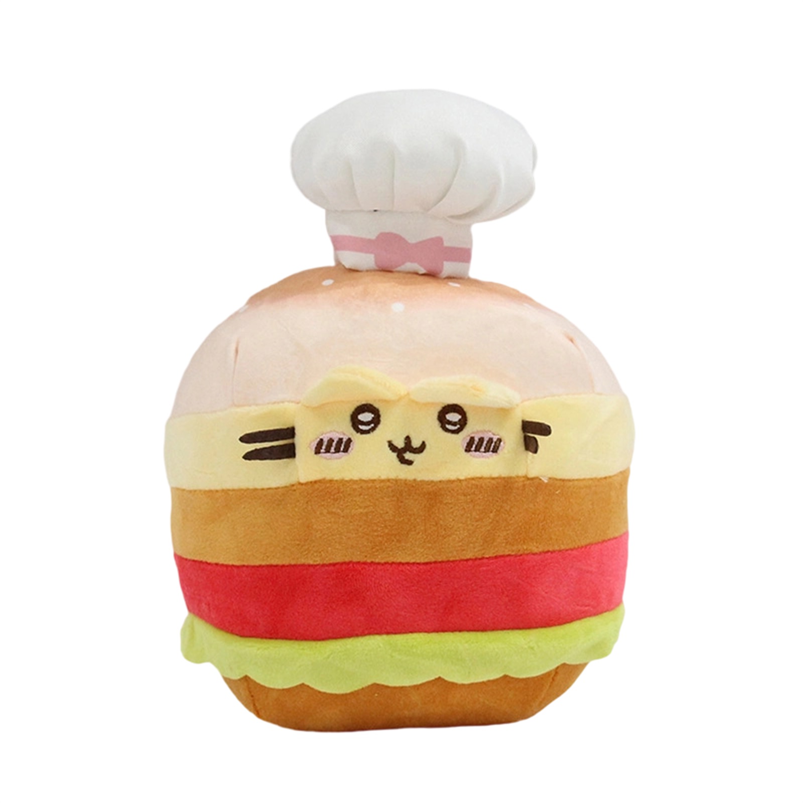 Kawaii Hamburger Plush Toy, 6.3Inch Chiikawa Hachiware Usagi LuLu The ...