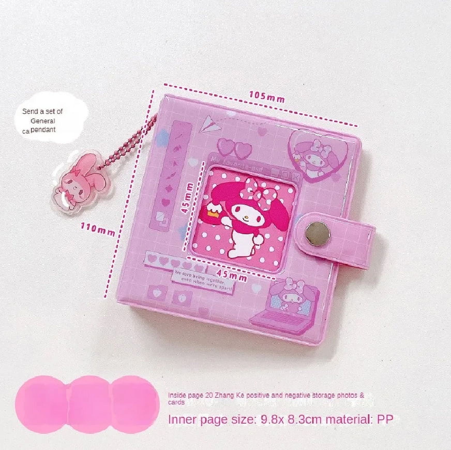 Kawaii Hello Kitty Anime Mini Photo Album Kids Sanrio Kuromi Melody ...