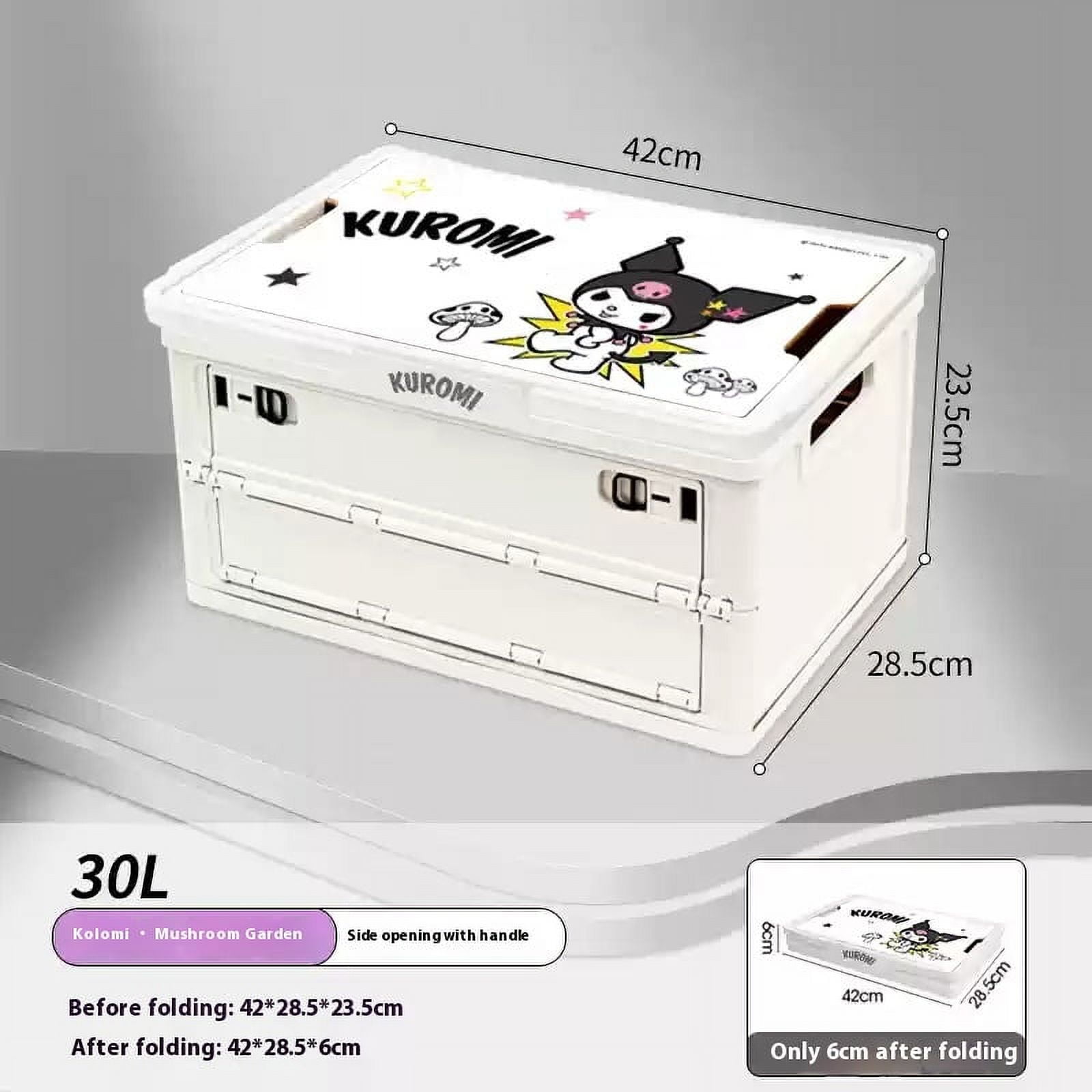 Kawaii Hello Kitty Car Trunk Storage Box Sanrio Anime My Melody Kuromi ...