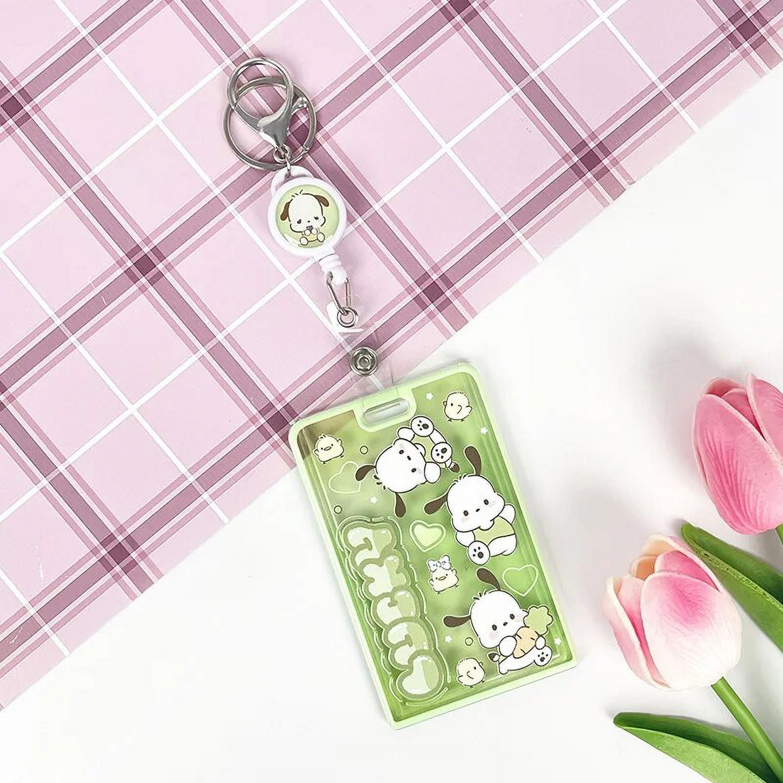 Kawaii Hello Kitty Card Holder Sanrio Kuromi Cinnamoroll My Melody ...