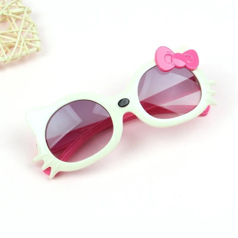 Kawaii Hello Kitty Children‘s Sunglasses New Anime Sanrio Hello Kitty ...