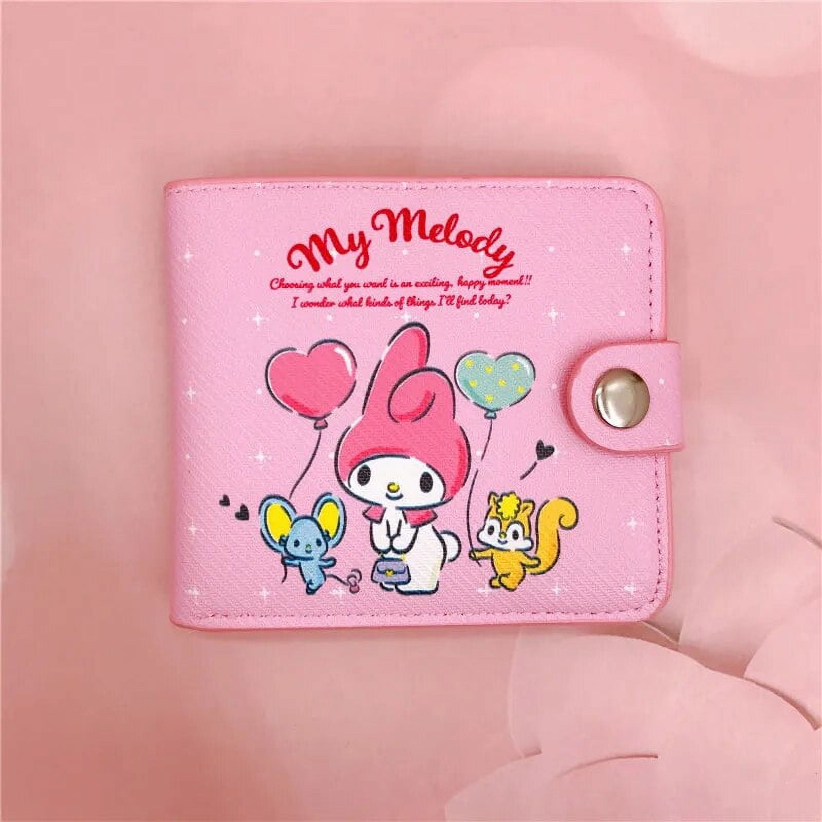 Kawaii Hello Kitty Cinnamoroll My Melody Kuromi Sanrio New Pu Casual ...