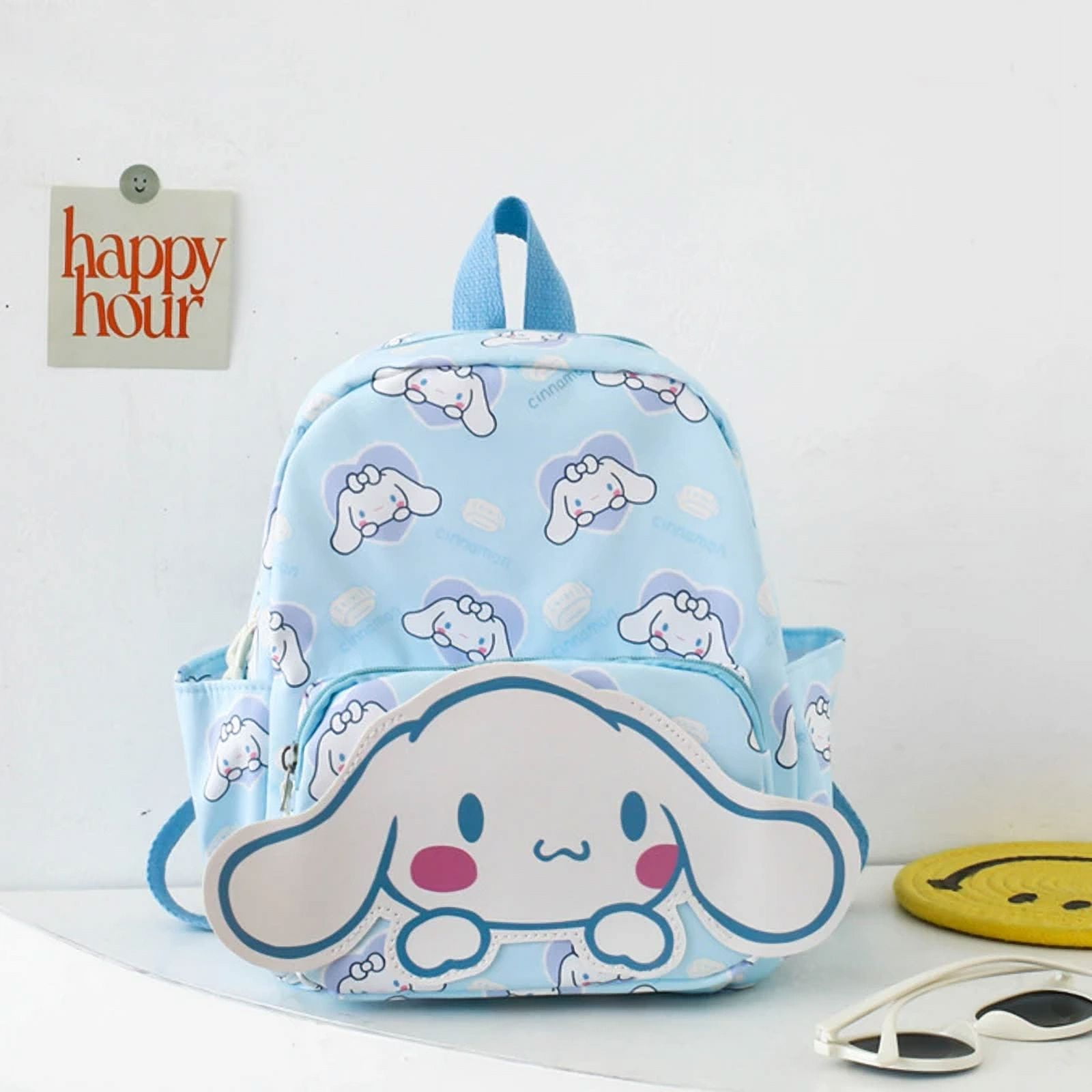 Kawaii Hello Kitty Kuromi Cinnamoroll Backpacks Cute Cartoon My Melody ...