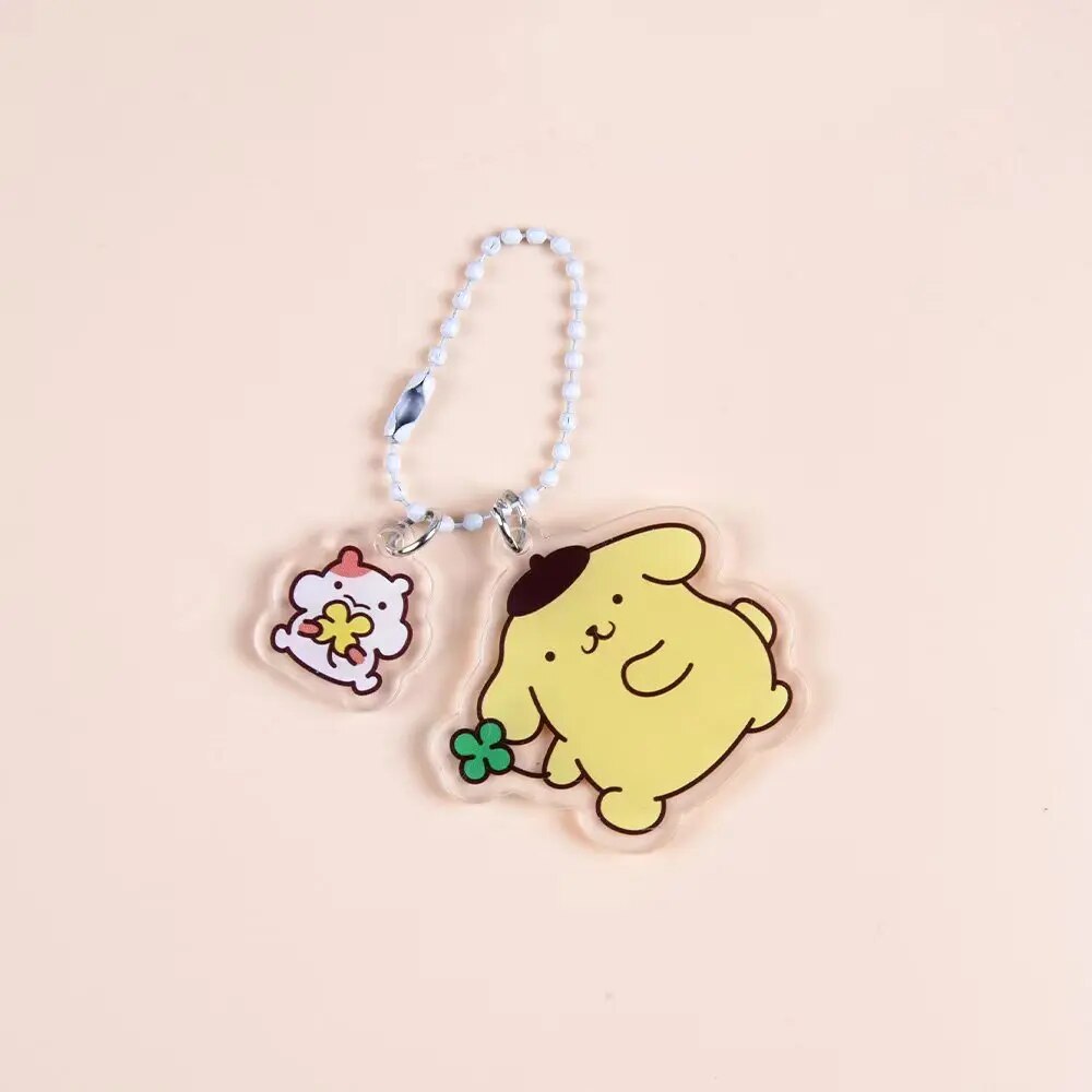 Kawaii Hello Kitty Kuromi Cinnamoroll Purin Pochacco Binder Photo Album ...