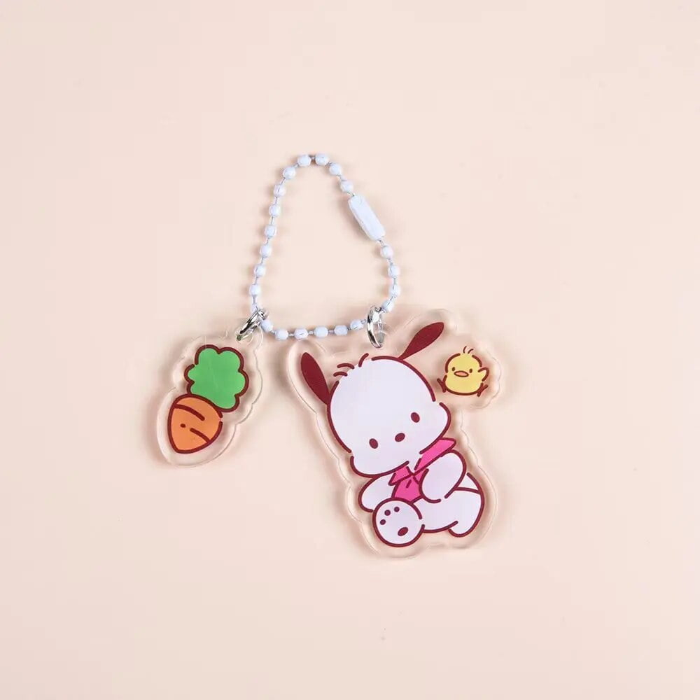 Kawaii Hello Kitty Kuromi Cinnamoroll Purin Pochacco Binder Photo Album ...