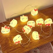 Sanrio Hello Kitty Glitter Motion Mood Light | 12 Inches Tall - Walmart.com