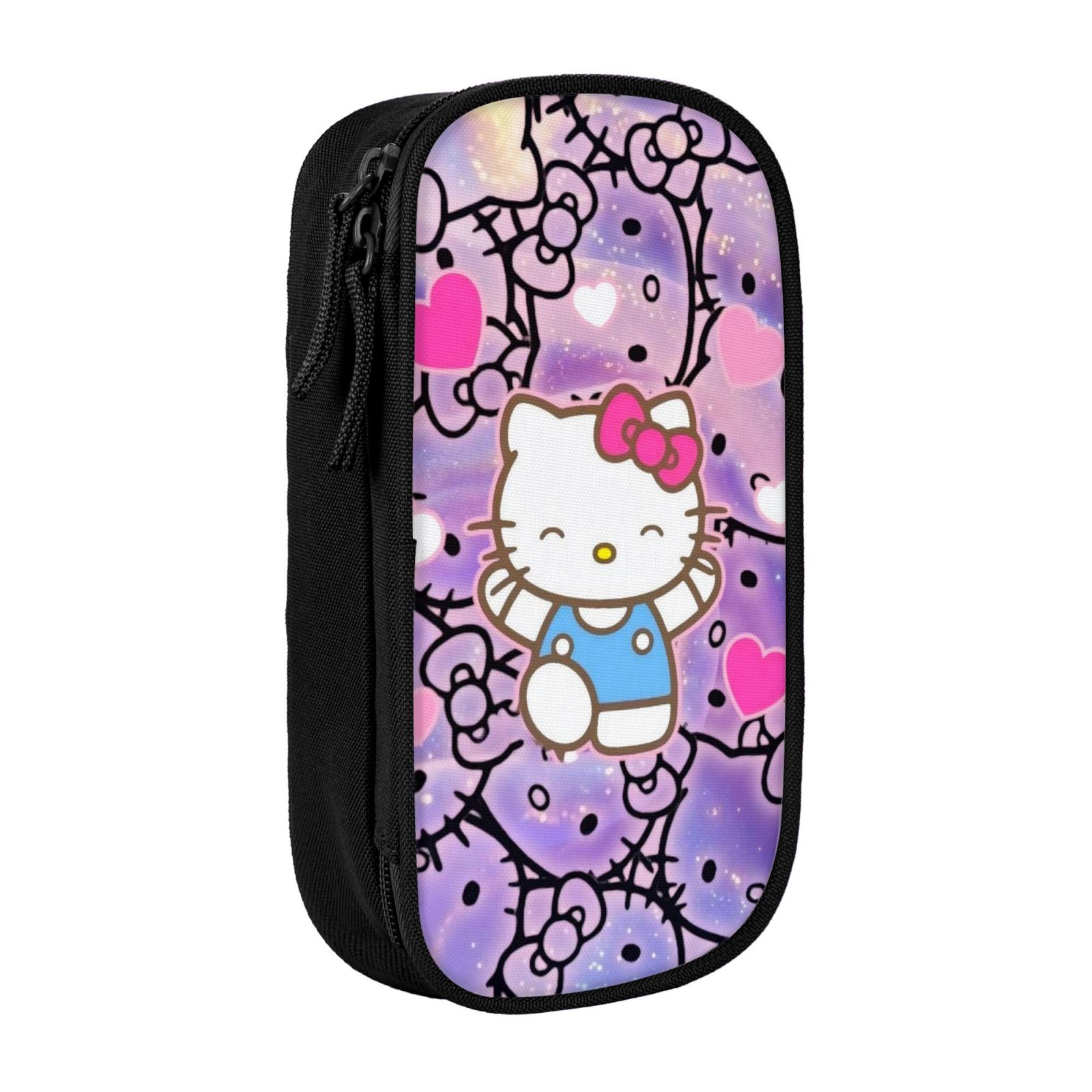 Kawaii Hello-Kitty Pencil Case – Large Capacity Aesthetic Pen Organizer ...