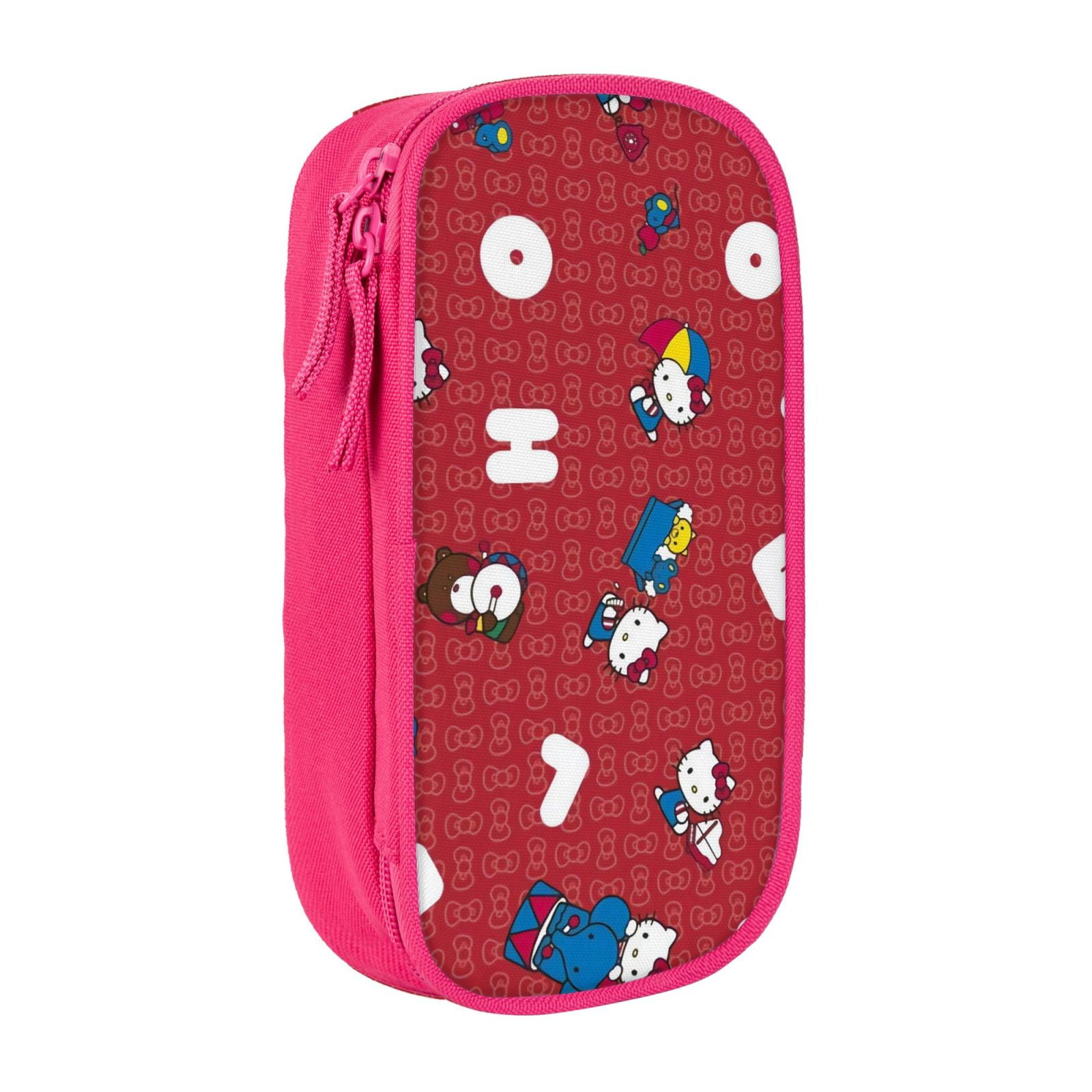 Kawaii Hello-Kitty Pencil Case – Large Capacity Aesthetic Pen Organizer ...