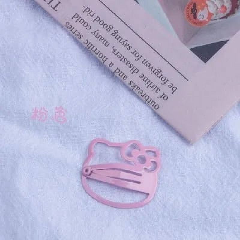 Kawaii Hello Kitty Pink Bb Clip Collection My Melody Cute Child Gilr ...
