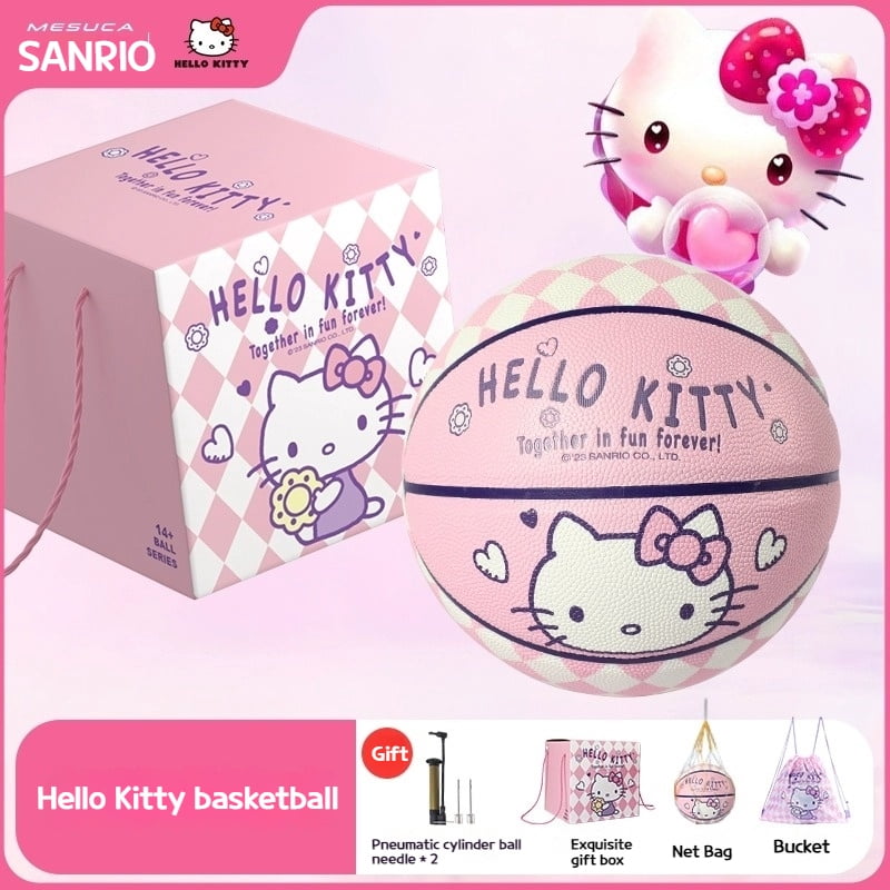 Kawaii Hello Kitty Sanrio Hello Kitty Kuromi Basketball Gift Box No.7 ...