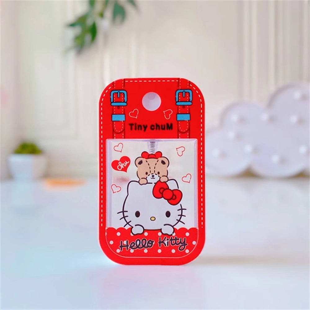 Kawaii Hello Kitty Sanrio Perfume Spray Bottle Portable Alcohol Bottle ...