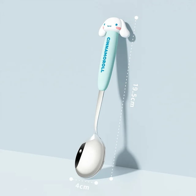 Kawaii Hello Kitty Sanrio Spoons Chopsticks Set Anime Cinnamoroll ...