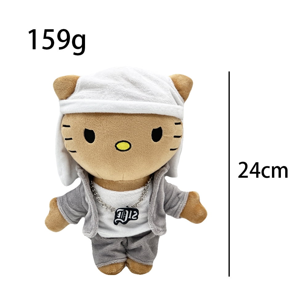 Kawaii Hello Plush Toys Cute Cat Plush Dolls Cartoon Anime Plush Doll ...